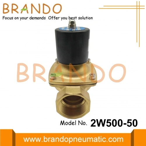 2W500-50 2'' Electric Water Solenoid Valve 220V 230V China Manufacturers Suppliers Factory Exporter